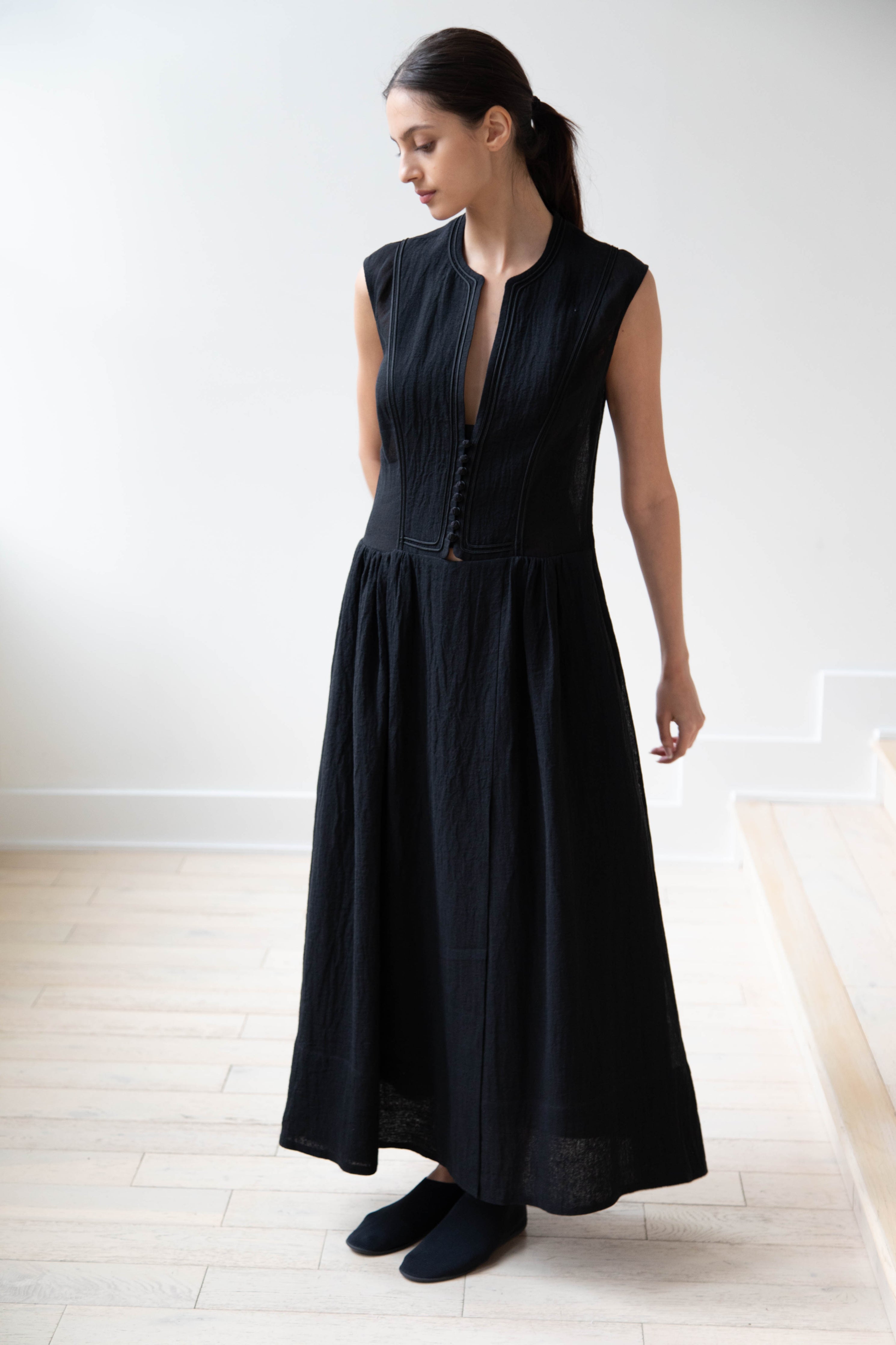rennes — Zeus & Dione | Fermeli Dress in Black
