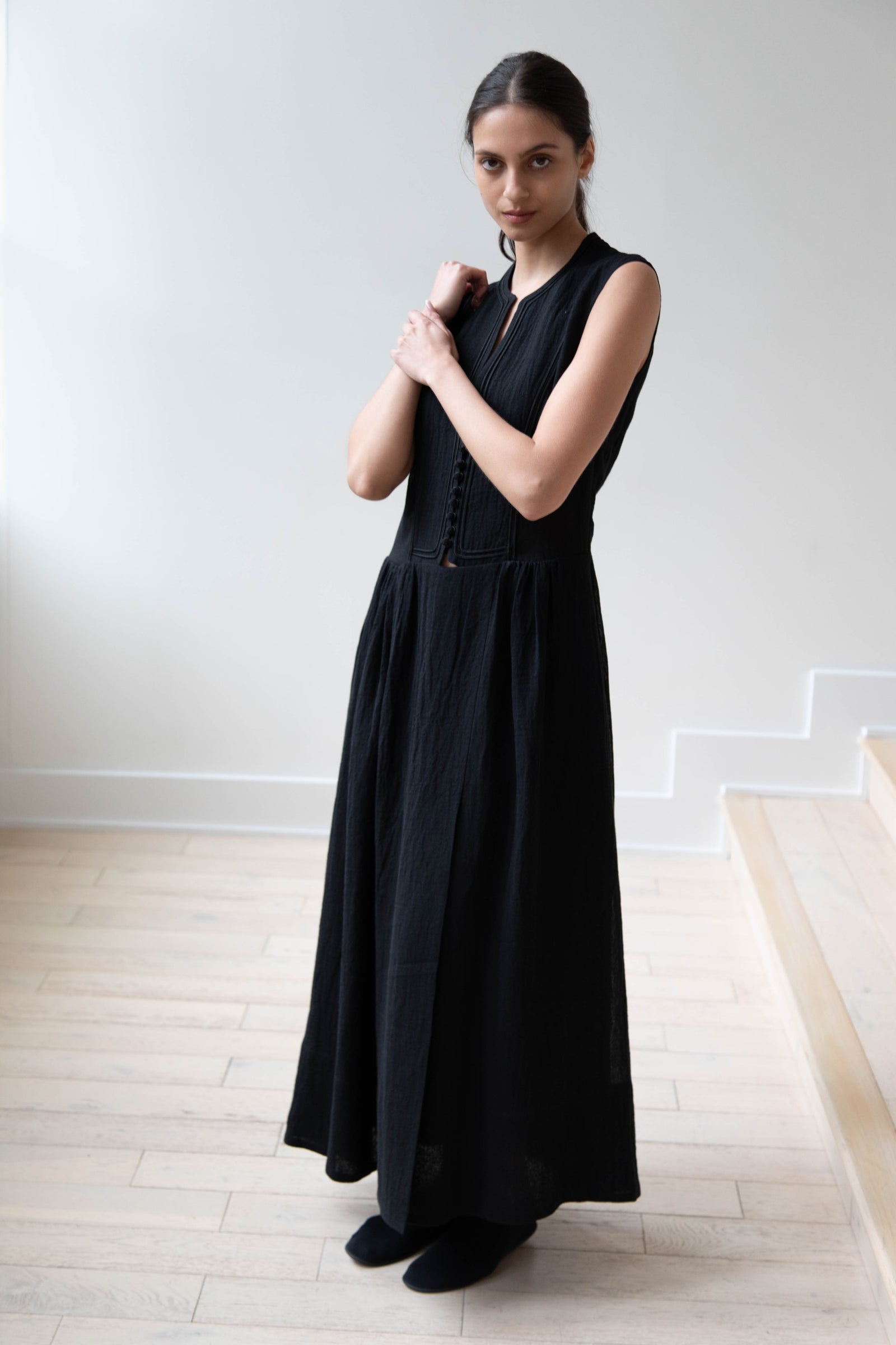 rennes — Zeus & Dione | Fermeli Dress in Black