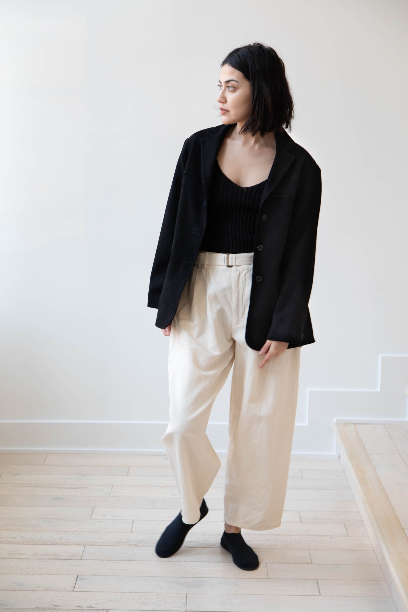 rennes — Nothing Written | Norman Leather Jacket in Black