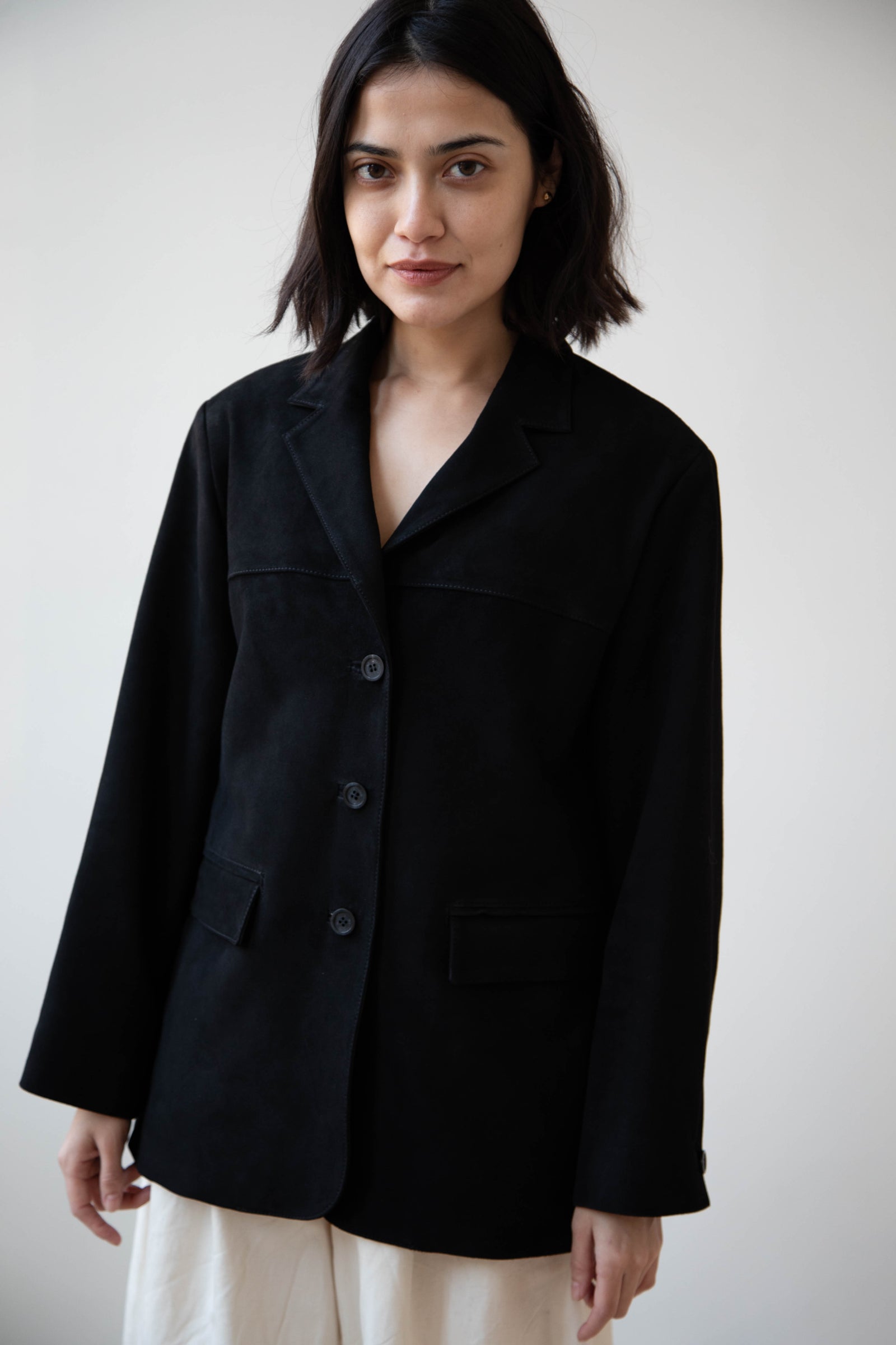 rennes — Nothing Written | Norman Leather Jacket in Black