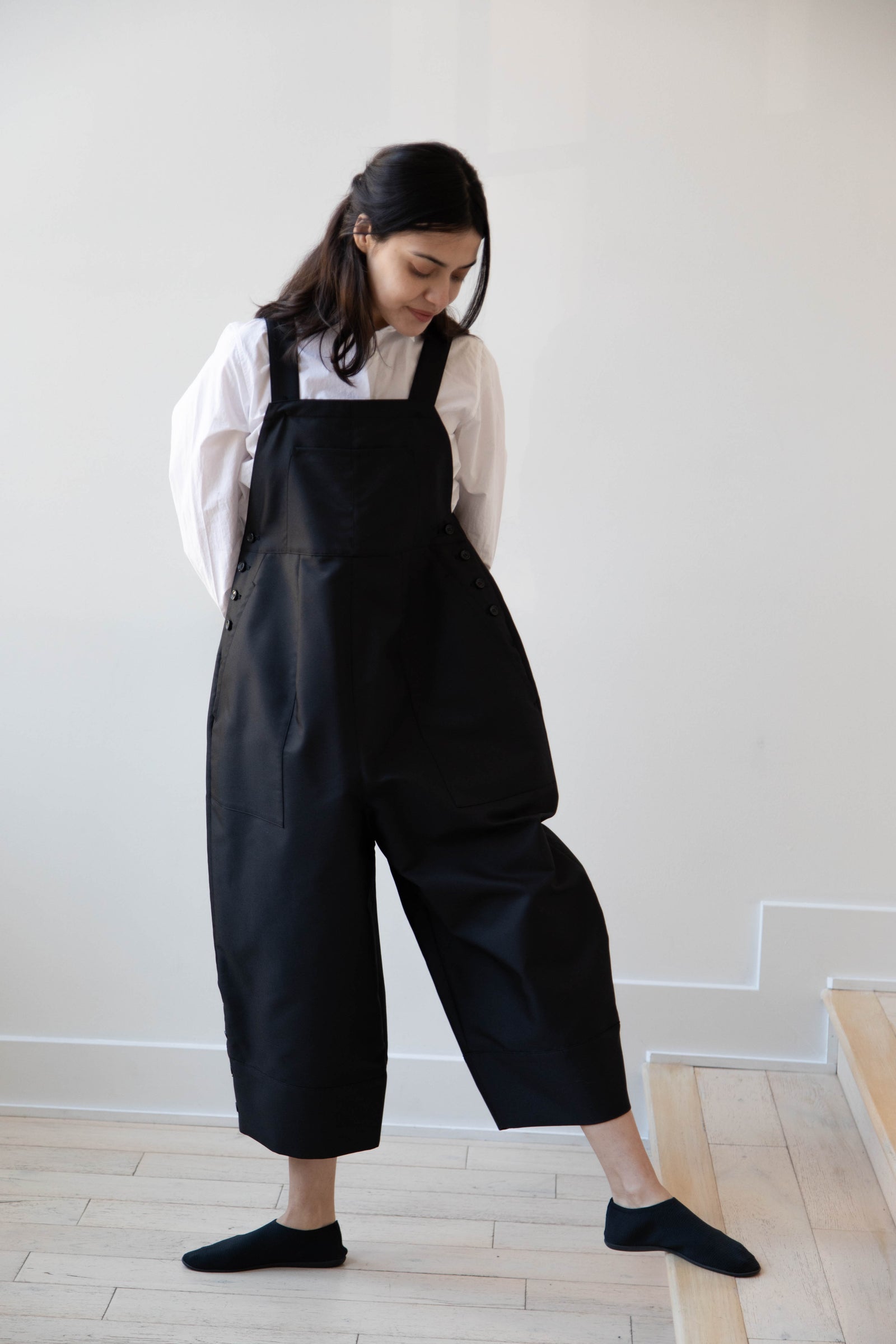 rennes — Tenne Handcrafted Modern | Egg Overalls in Black