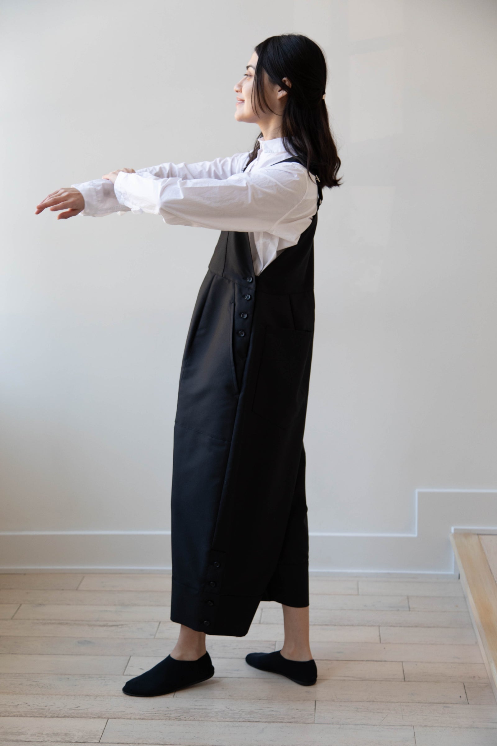 rennes — Tenne Handcrafted Modern | Egg Overalls in Black