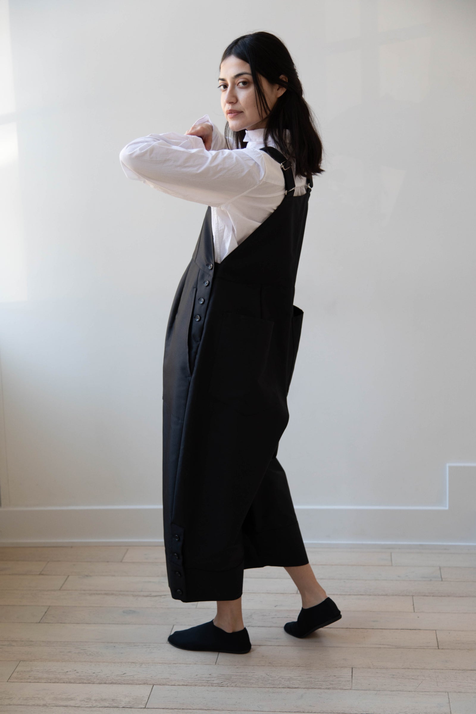 rennes — Tenne Handcrafted Modern | Egg Overalls in Black