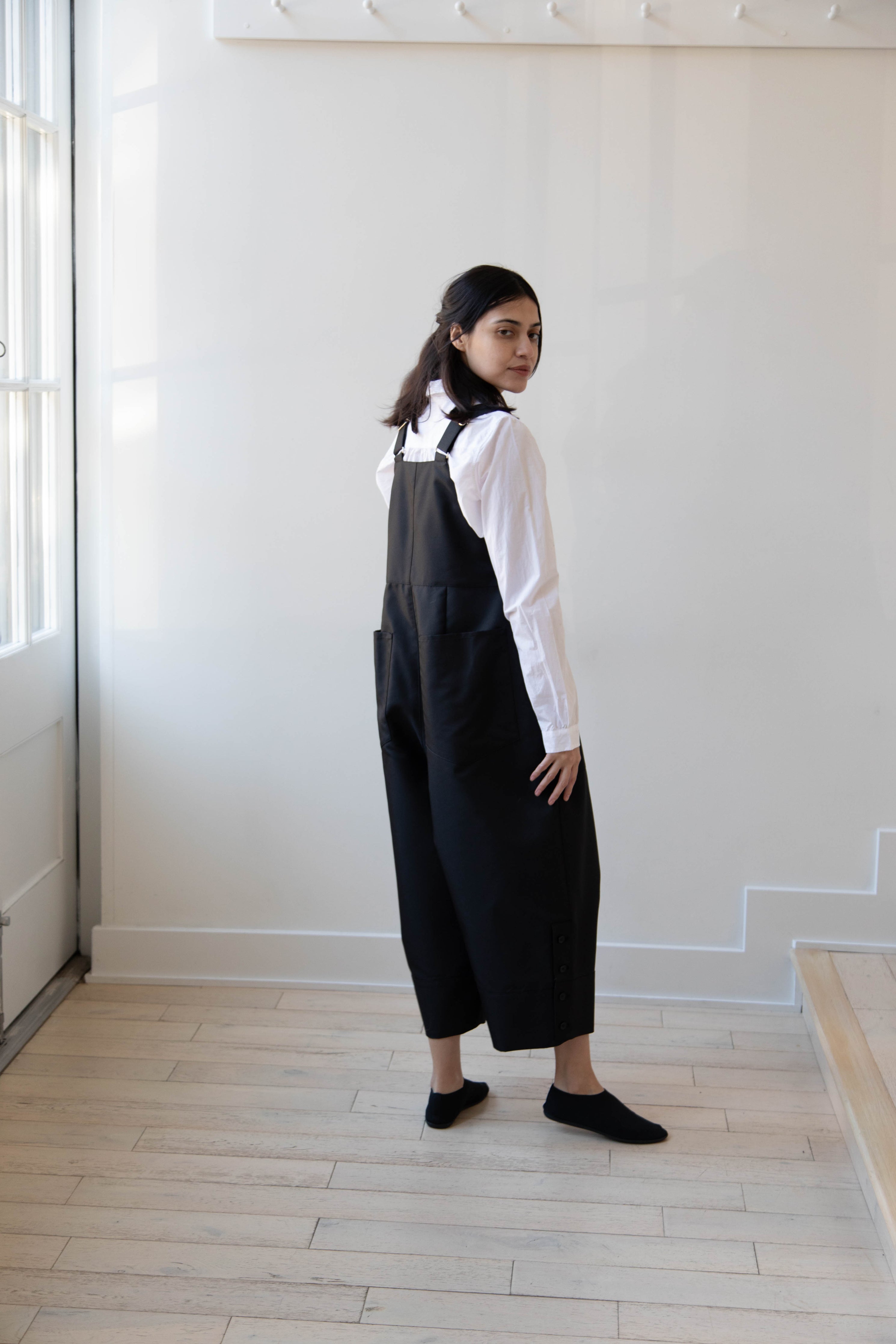 rennes — Tenne Handcrafted Modern | Egg Overalls in Black