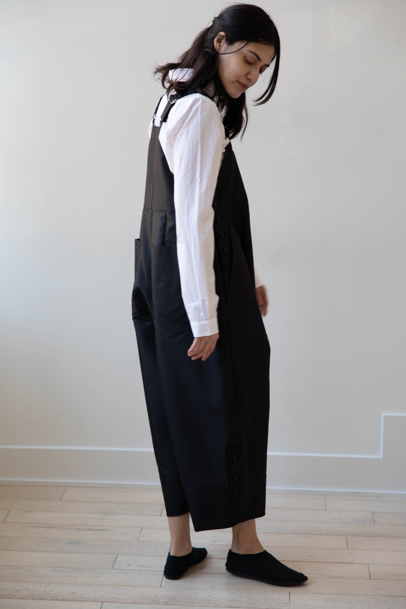 rennes — Tenne Handcrafted Modern | Egg Overalls in Black