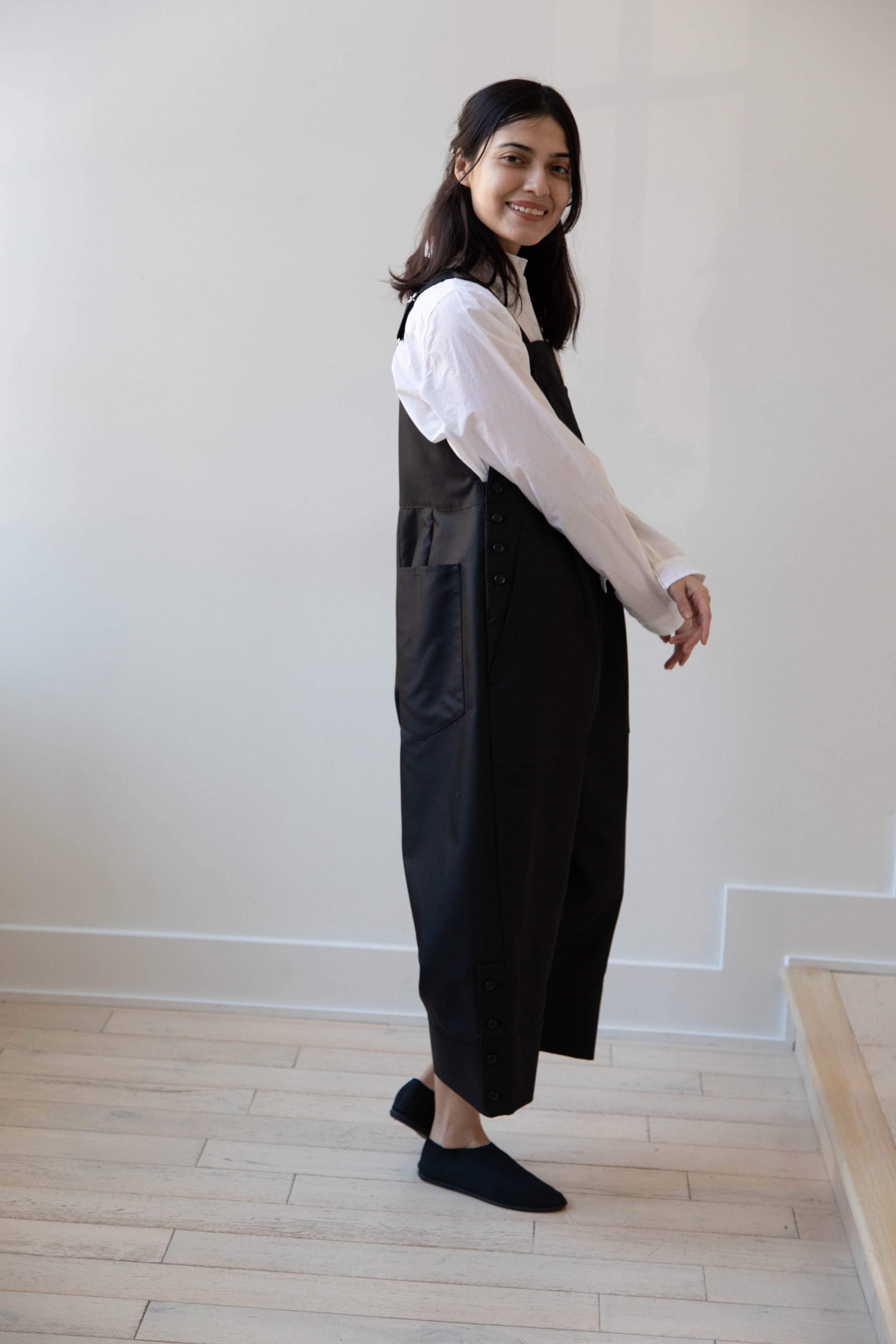 rennes — Tenne Handcrafted Modern | Egg Overalls in Black