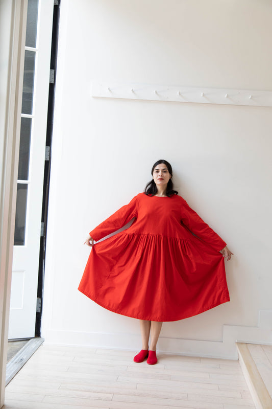 rennes — Manuelle Guibal | Ninic Dress in Volcanic