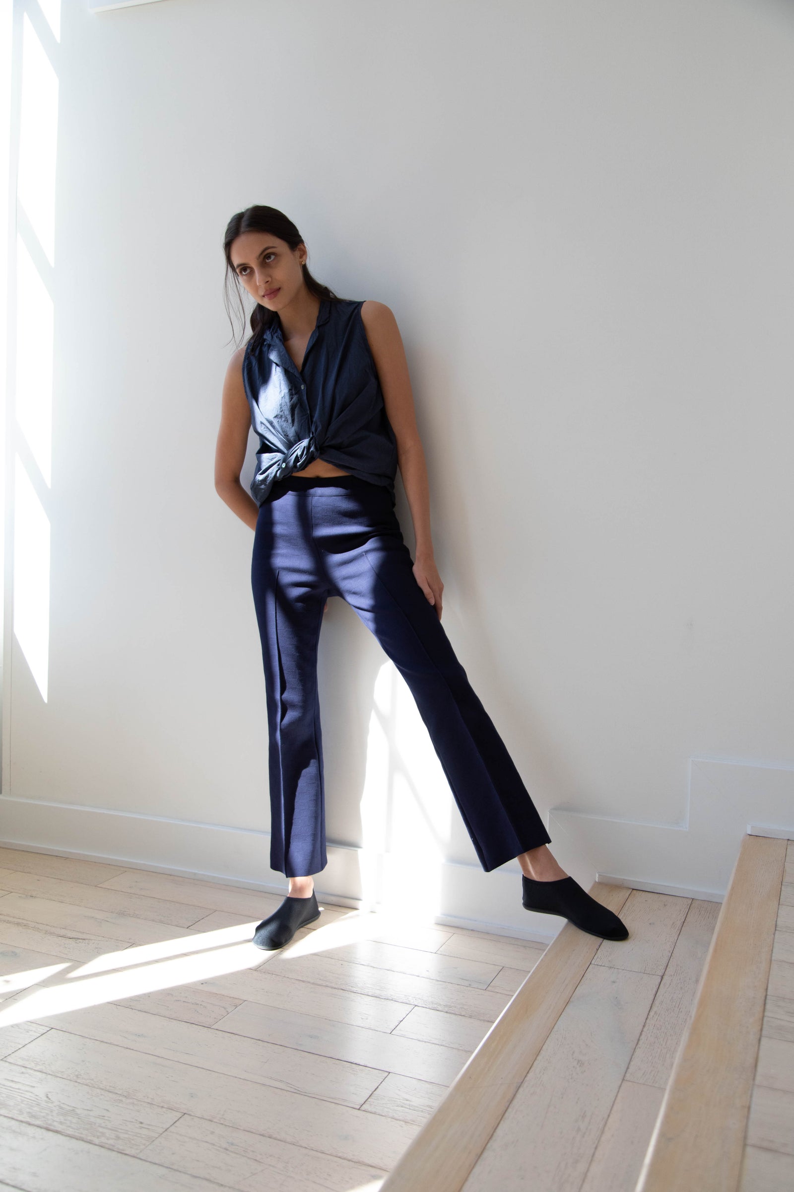 rennes — High Sport | Kick Pants in Navy