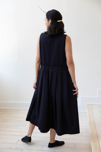 rennes — Bergfabel | Katherine Dress in Navy Wool