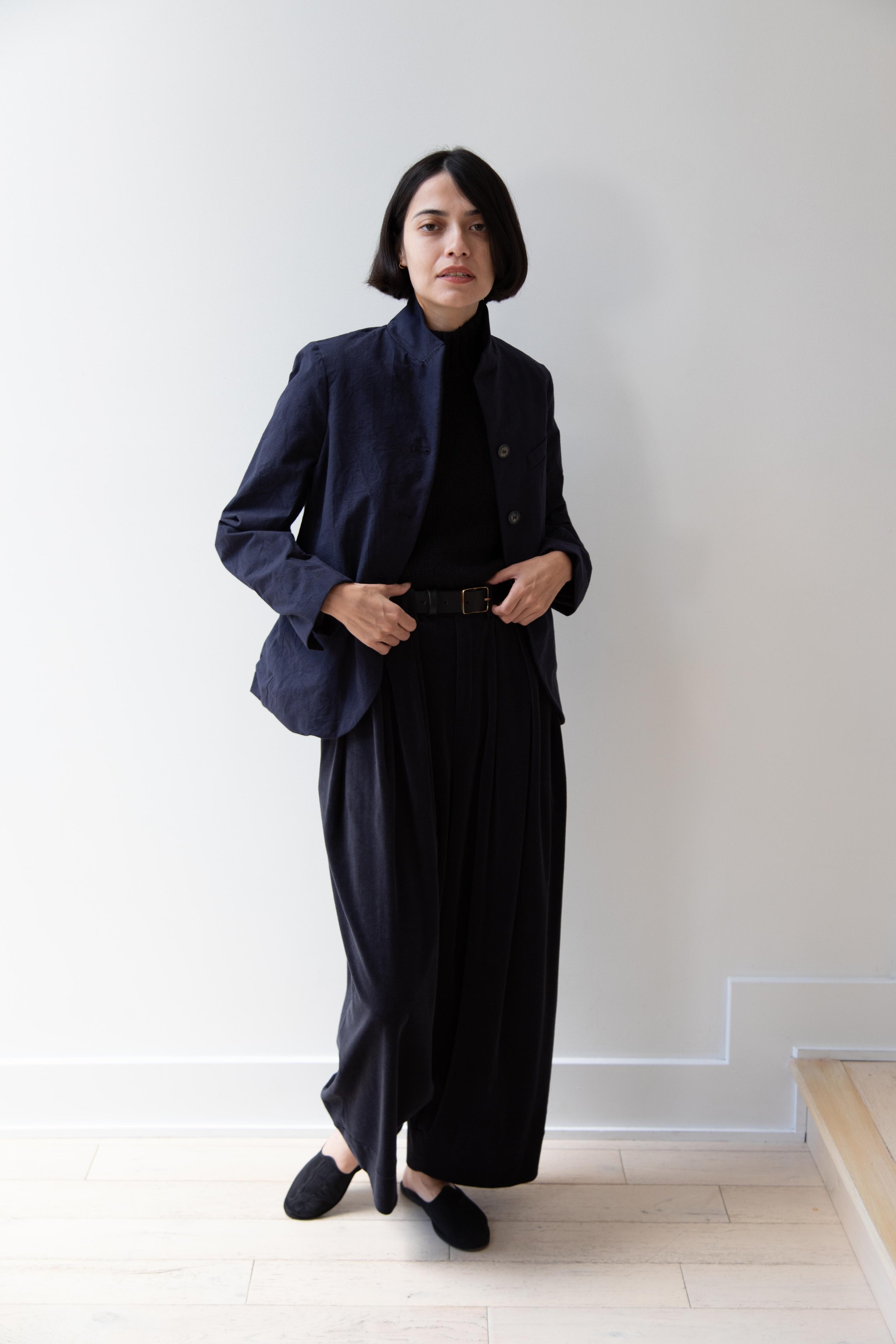 rennes — Bergfabel | Tyrol Jacket in Navy Cotton
