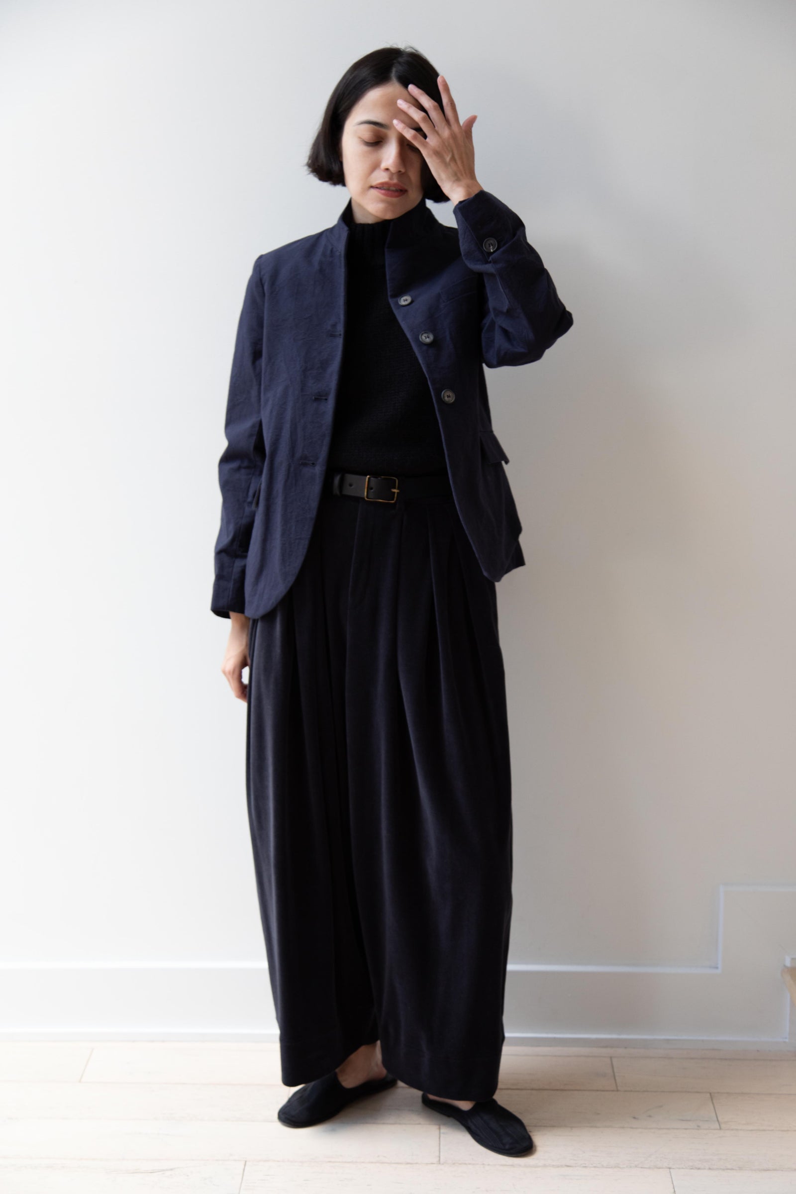 rennes — Bergfabel | Tyrol Jacket in Navy Cotton