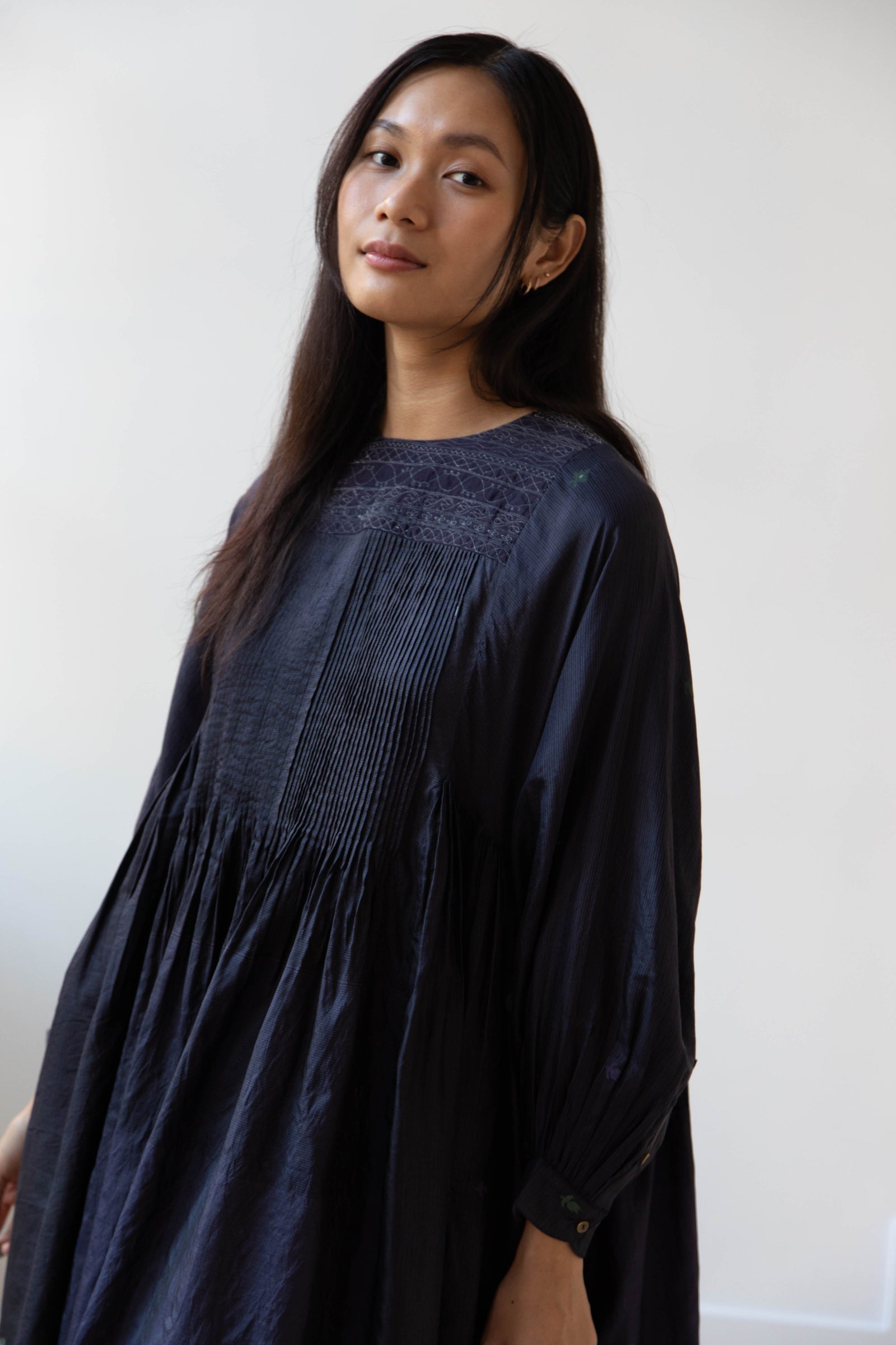 rennes — Maku | Jupiter Dress in Silk Jamdani