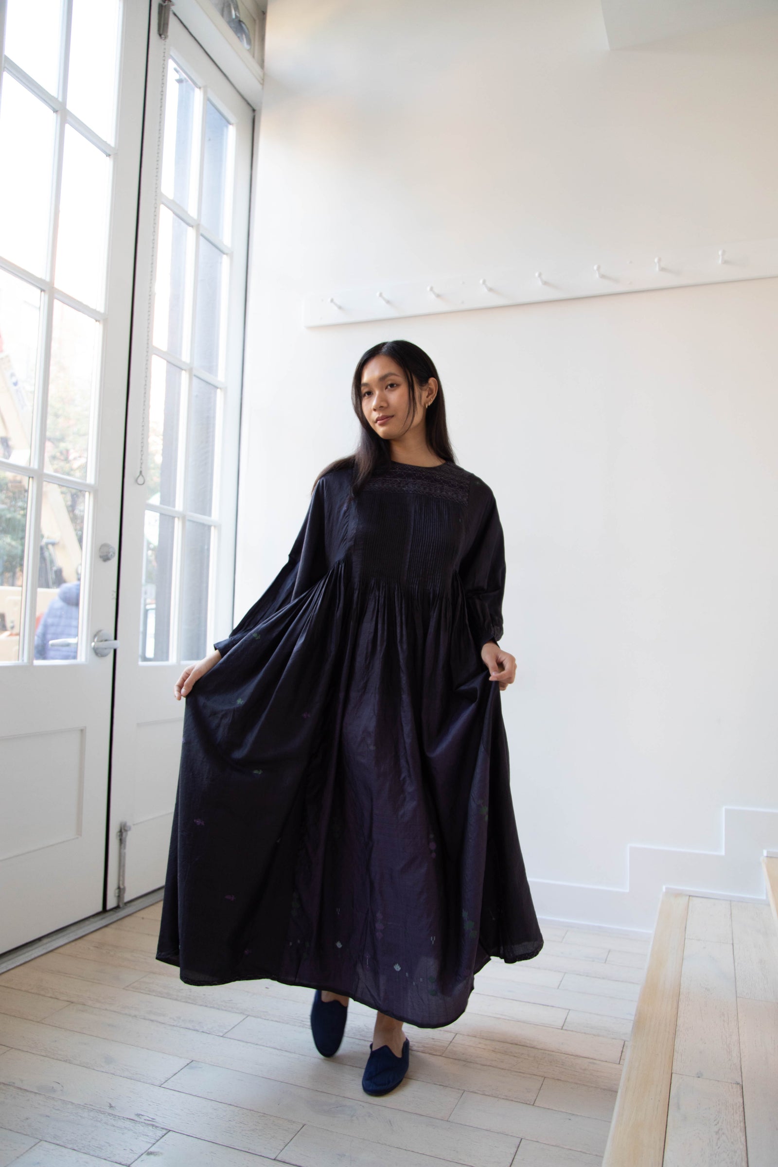 rennes — Maku | Jupiter Dress in Silk Jamdani