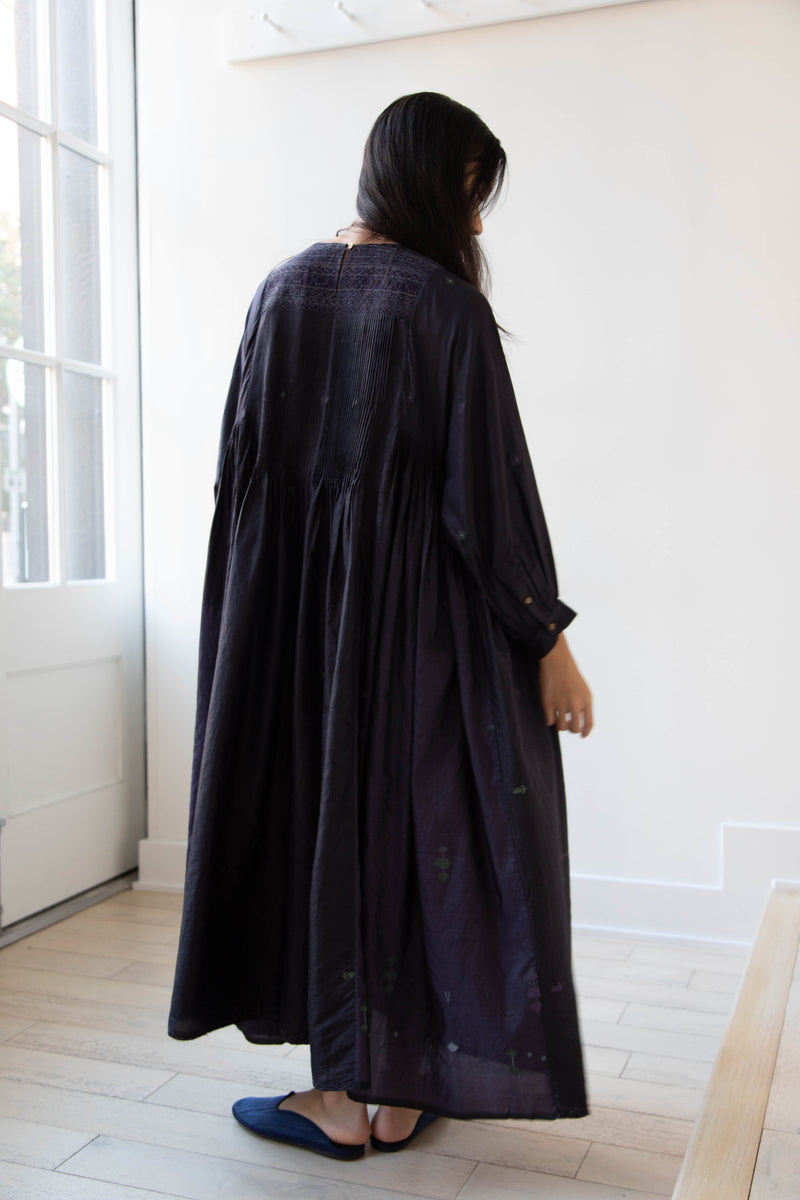 rennes — Maku | Jupiter Dress in Silk Jamdani