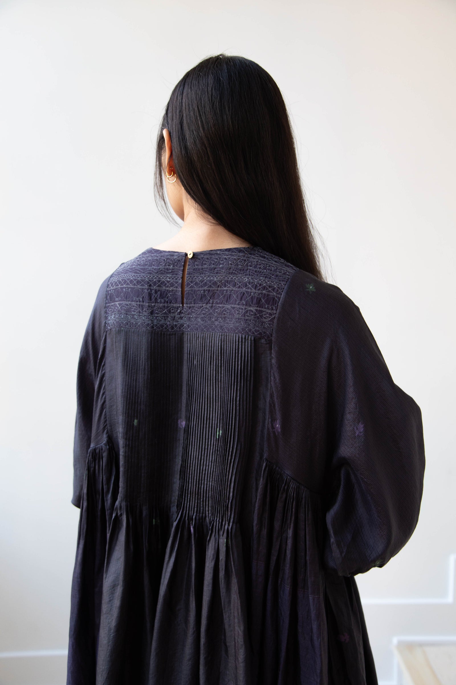 rennes — Maku | Jupiter Dress in Silk Jamdani