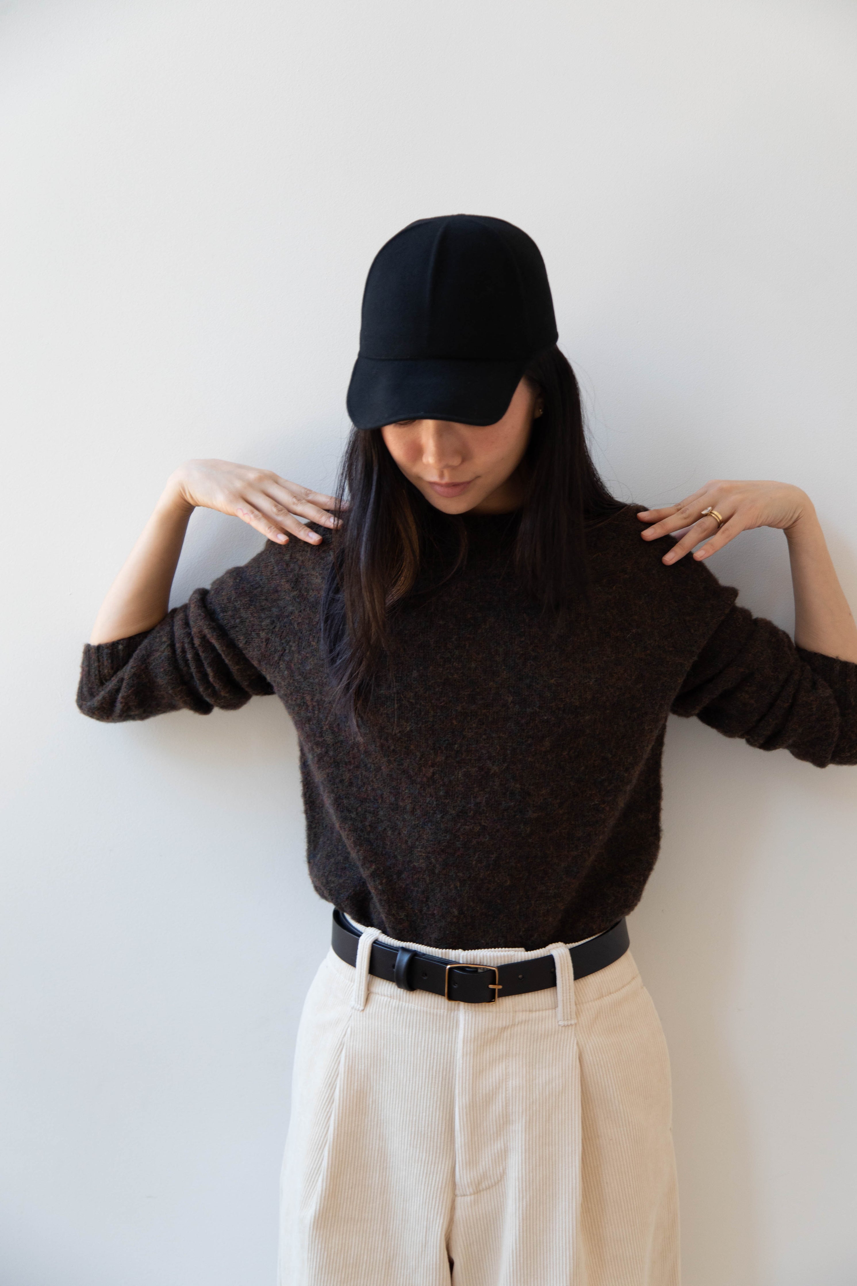 rennes — Signa 1925 | Felt Cap in Black