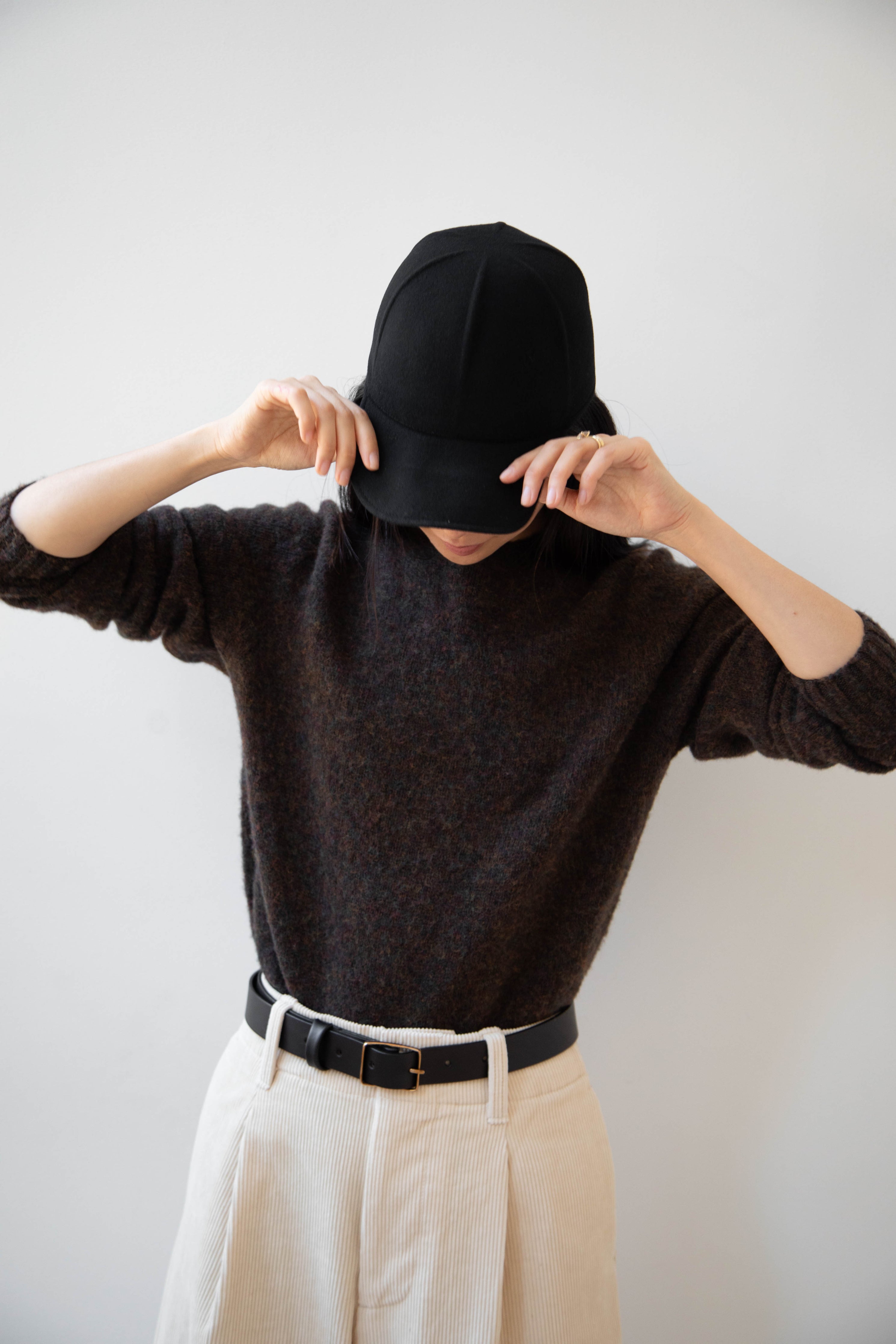 rennes — Signa 1925 | Felt Cap in Black