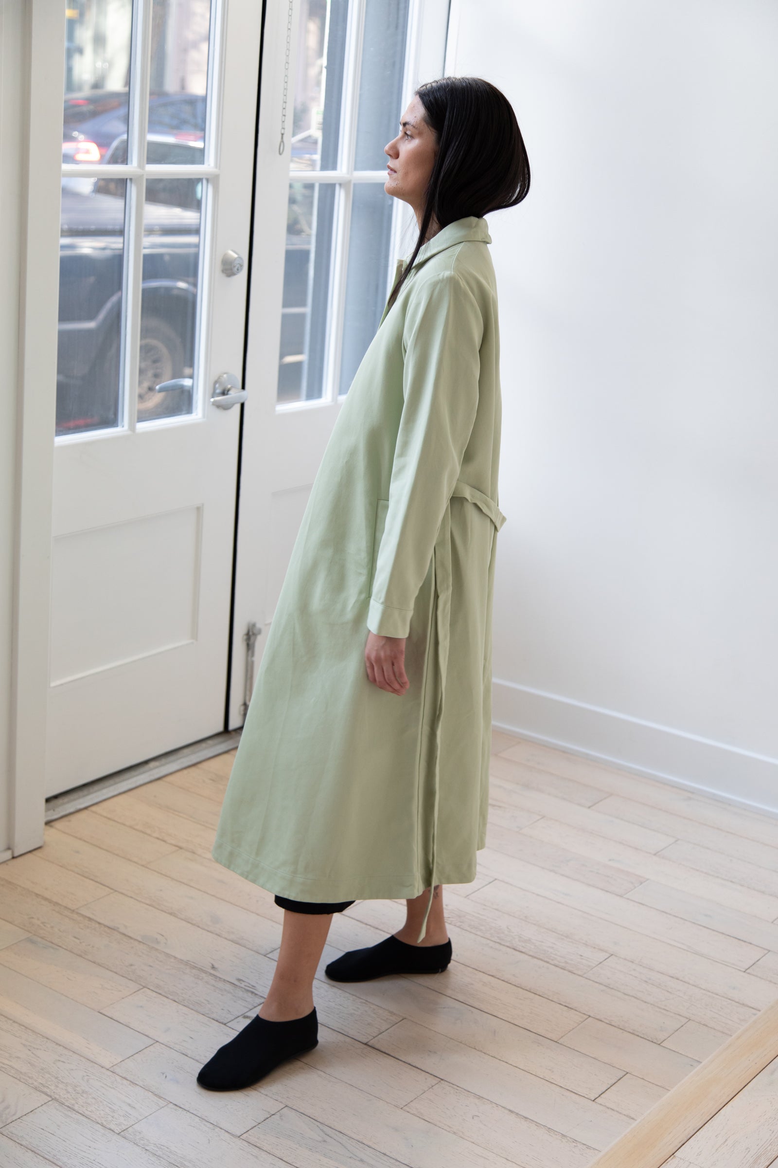 rennes — Casey Casey | Isa Coat in Jade