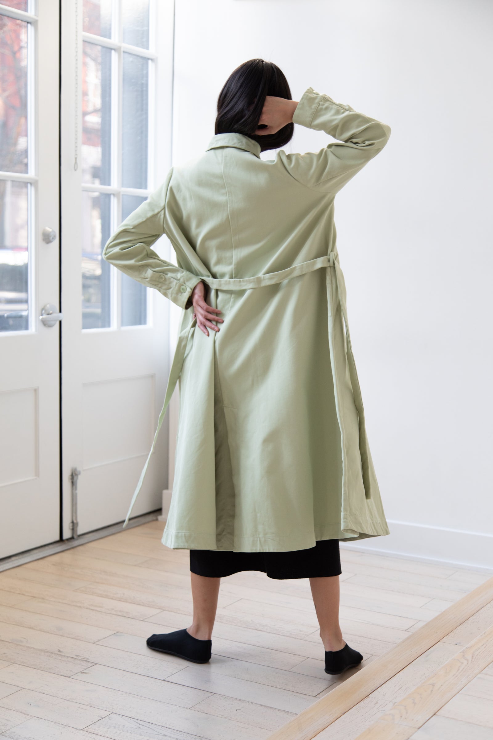 rennes — Casey Casey | Isa Coat in Jade