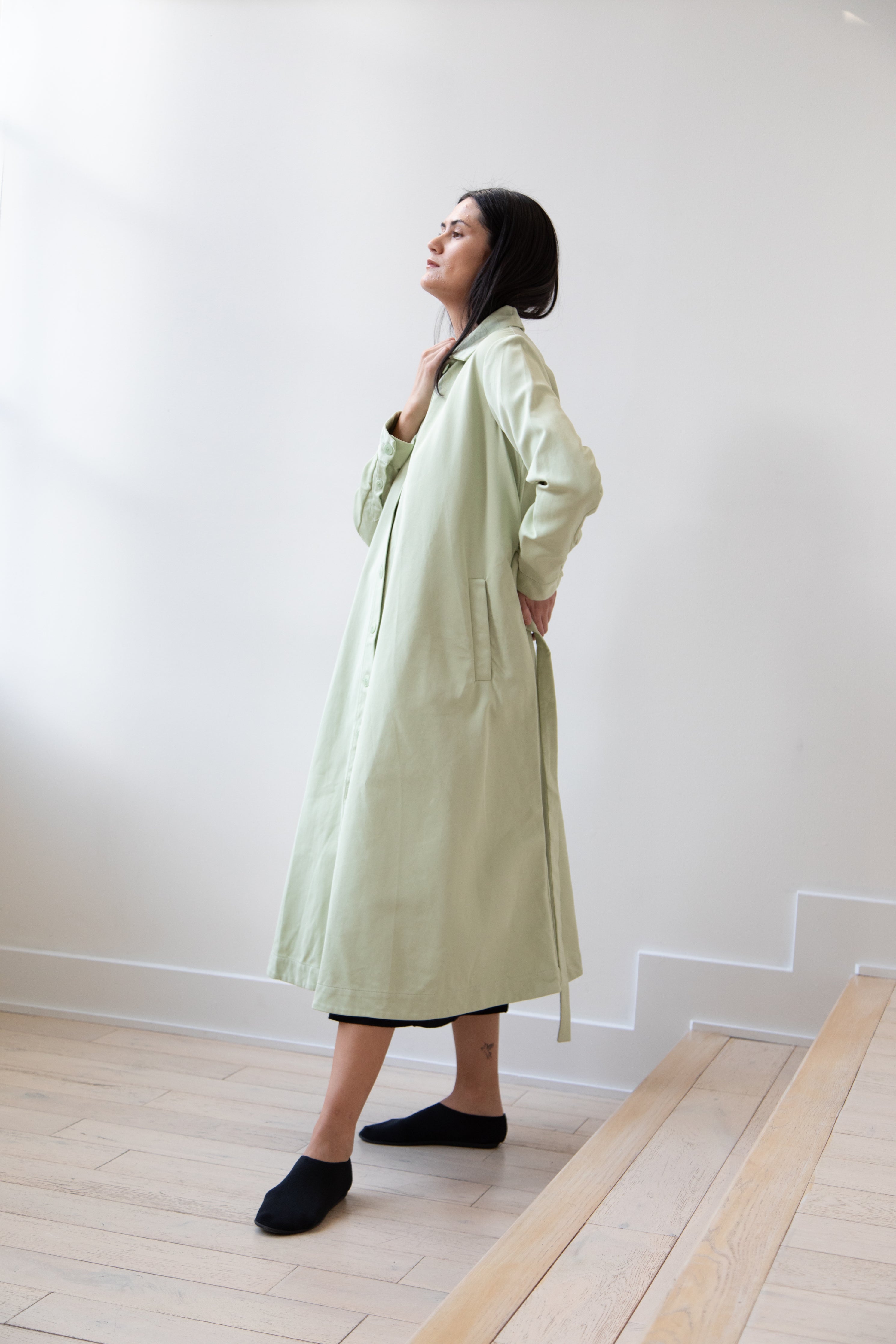 rennes — Casey Casey | Isa Coat in Jade