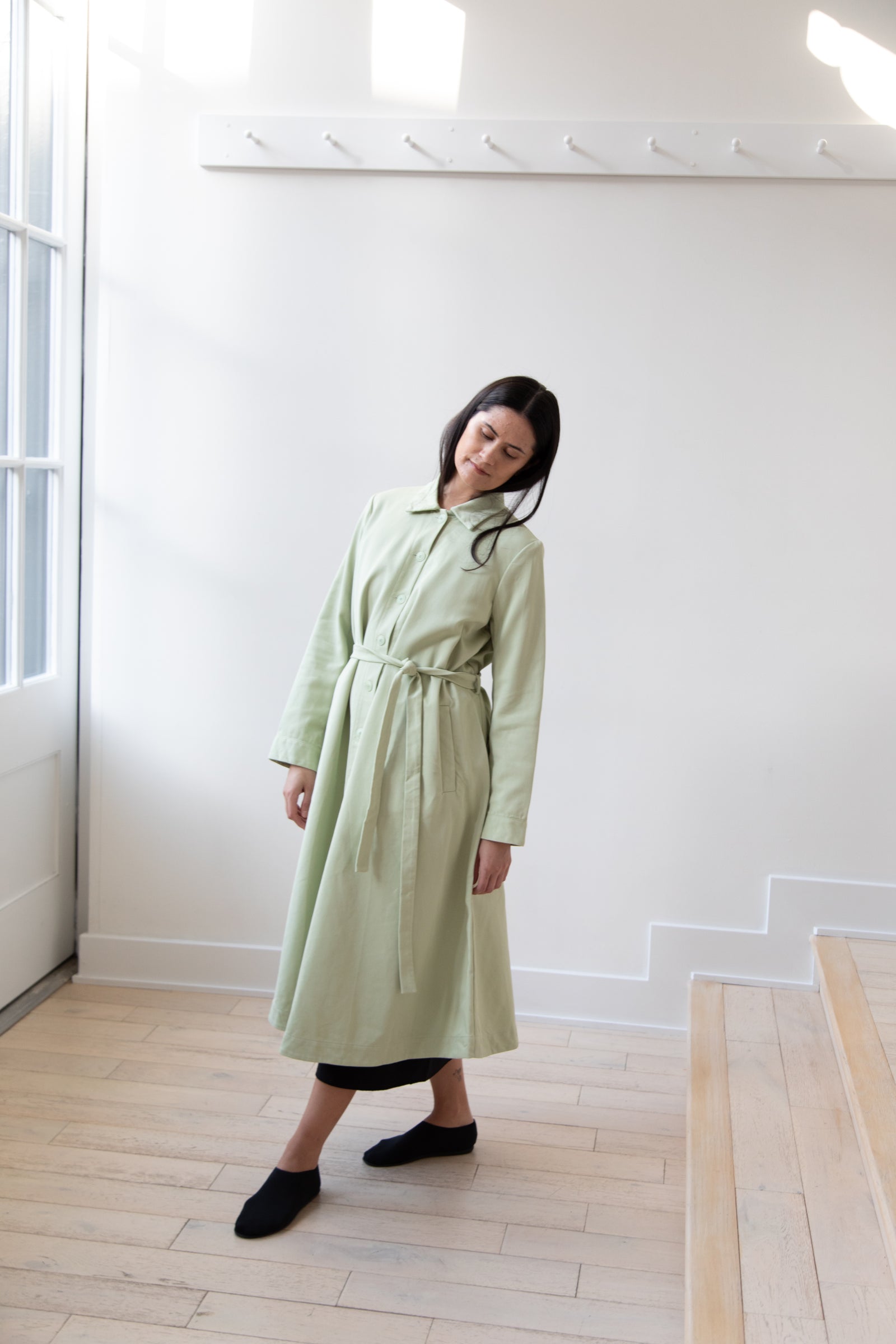 rennes — Casey Casey | Isa Coat in Jade