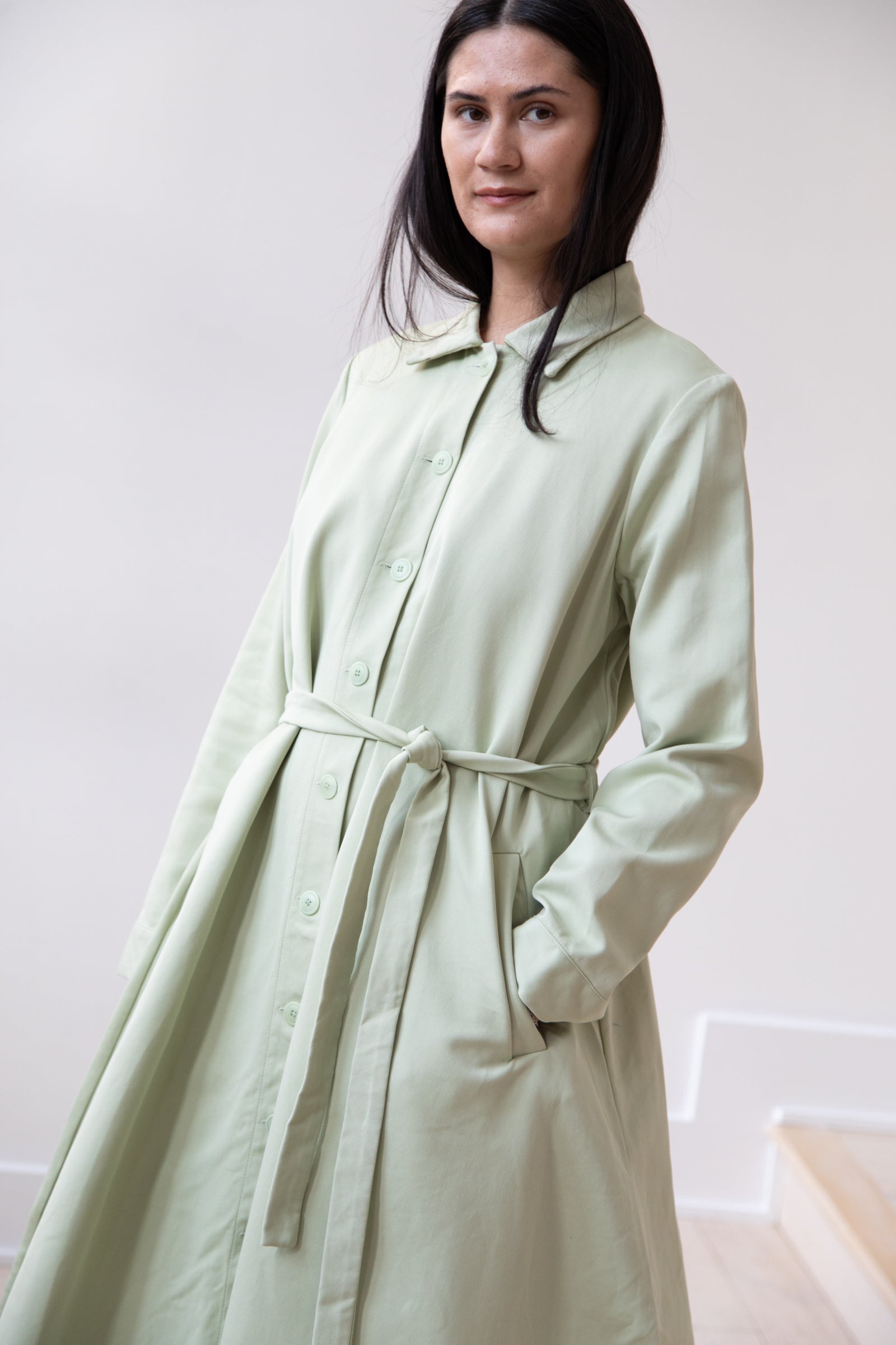 rennes — Casey Casey | Isa Coat in Jade
