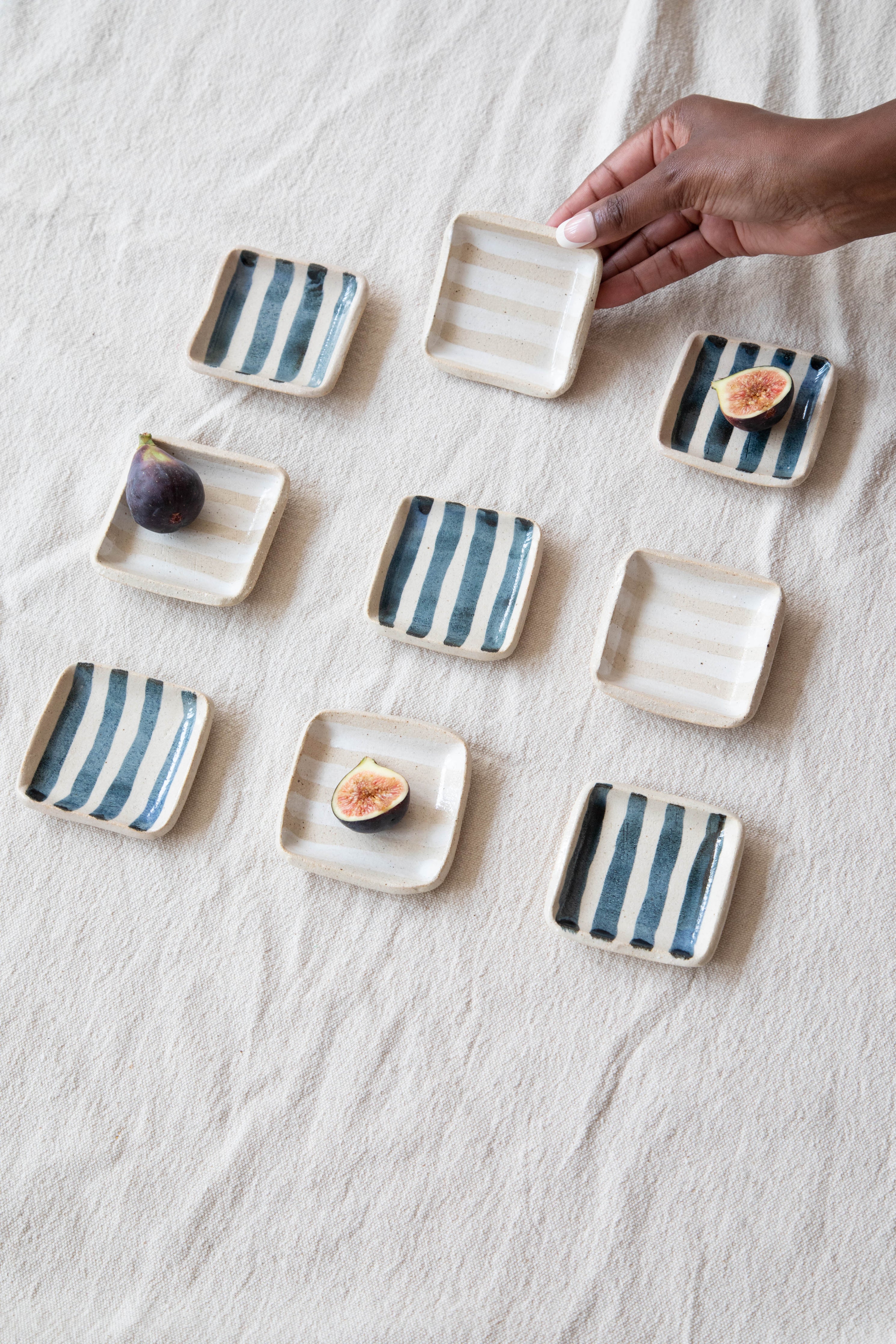 rennes — Stripe Mini Plate | Multiple Colors