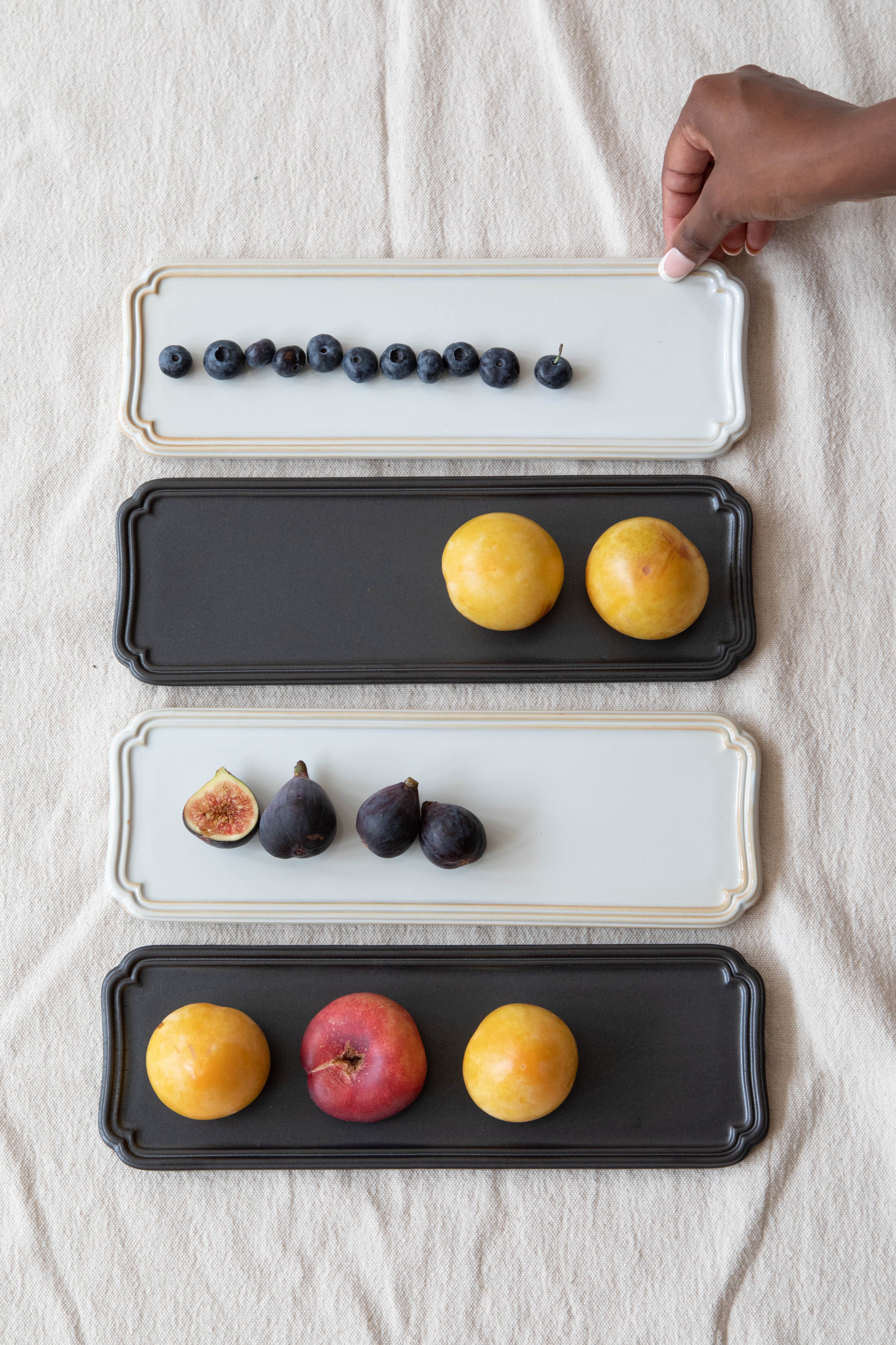 rennes — Long Rectangle Plate | Multiple Colors
