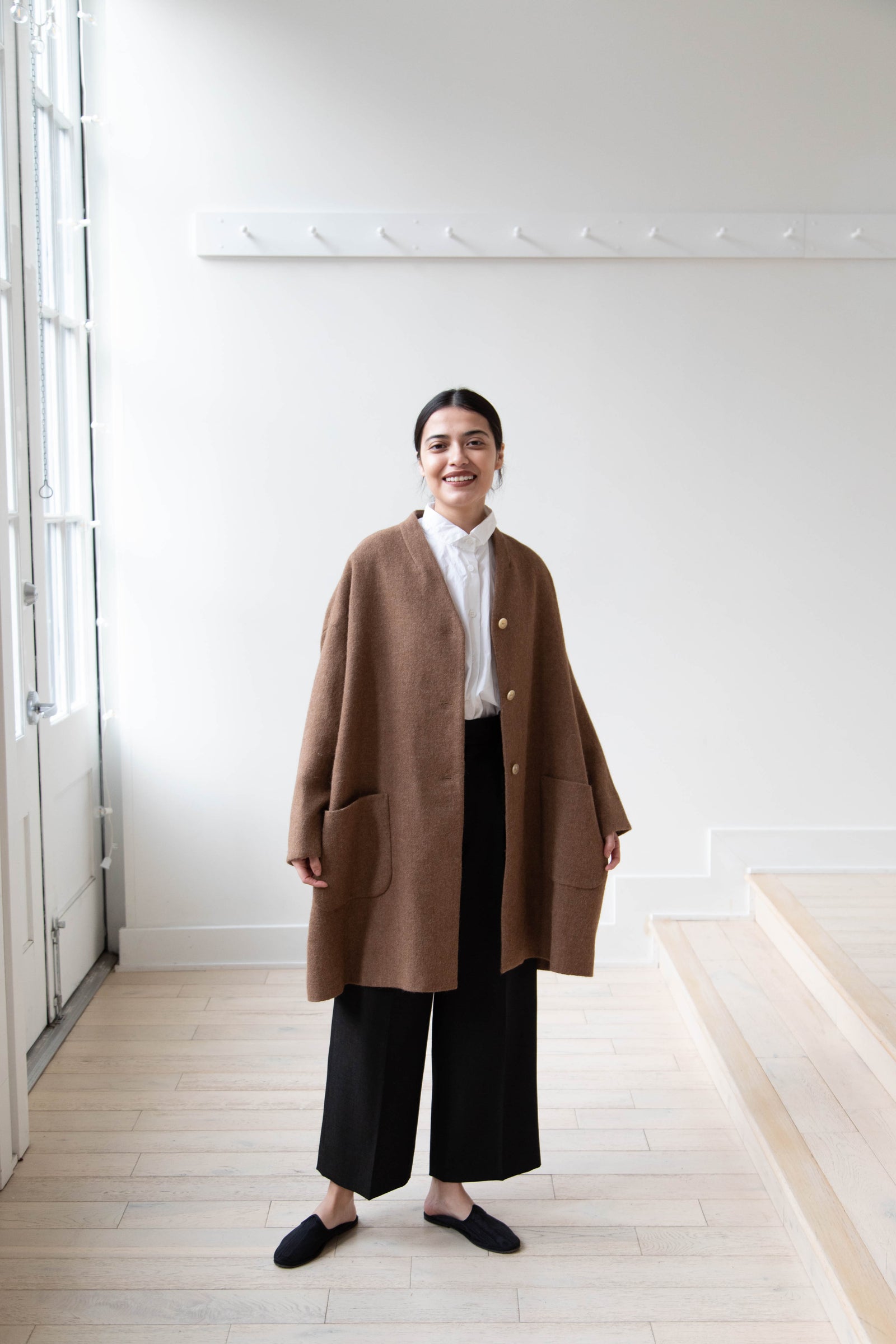 rennes — Arts & Science Robe Jacket in Alpaca