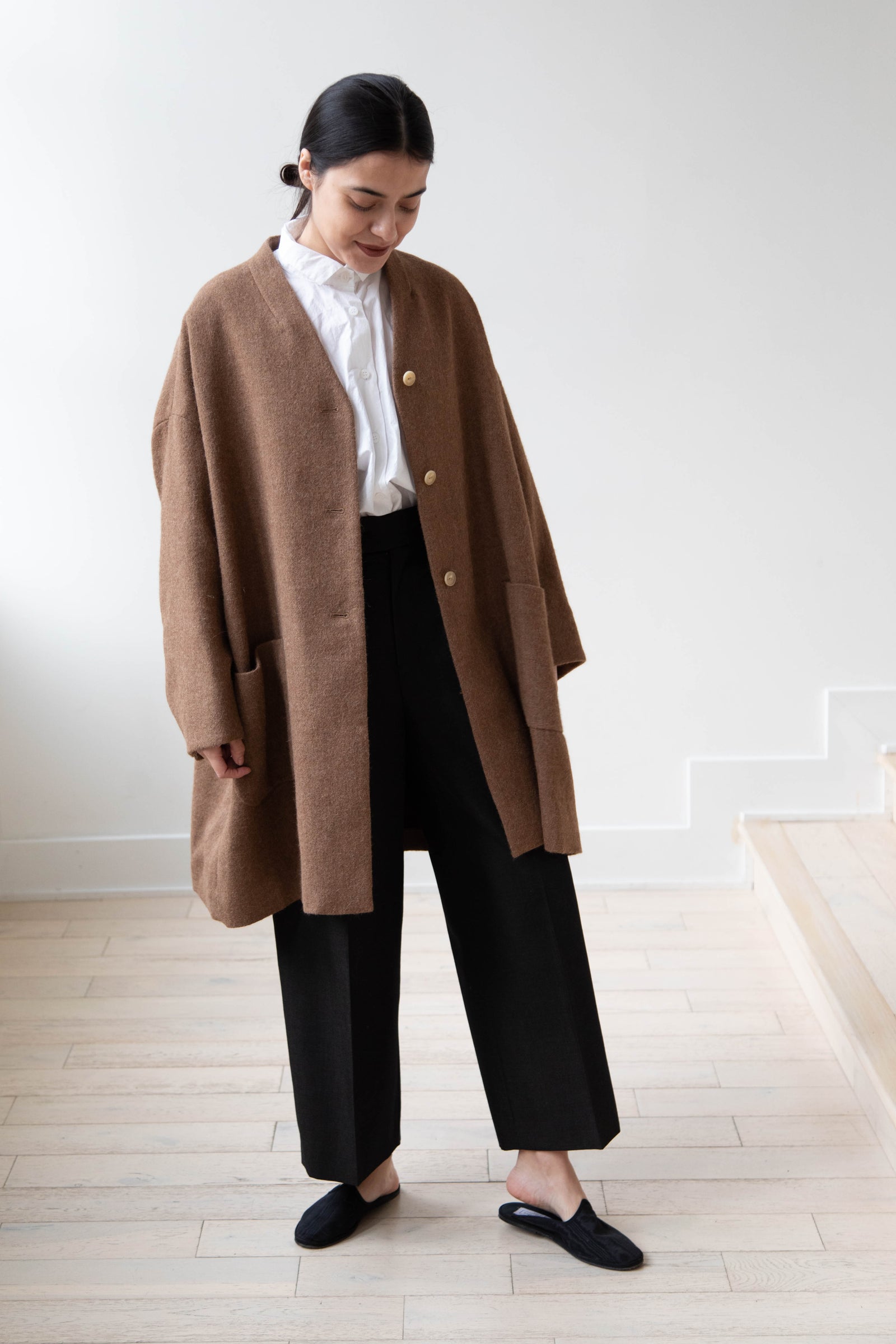 rennes — Arts & Science Robe Jacket in Alpaca