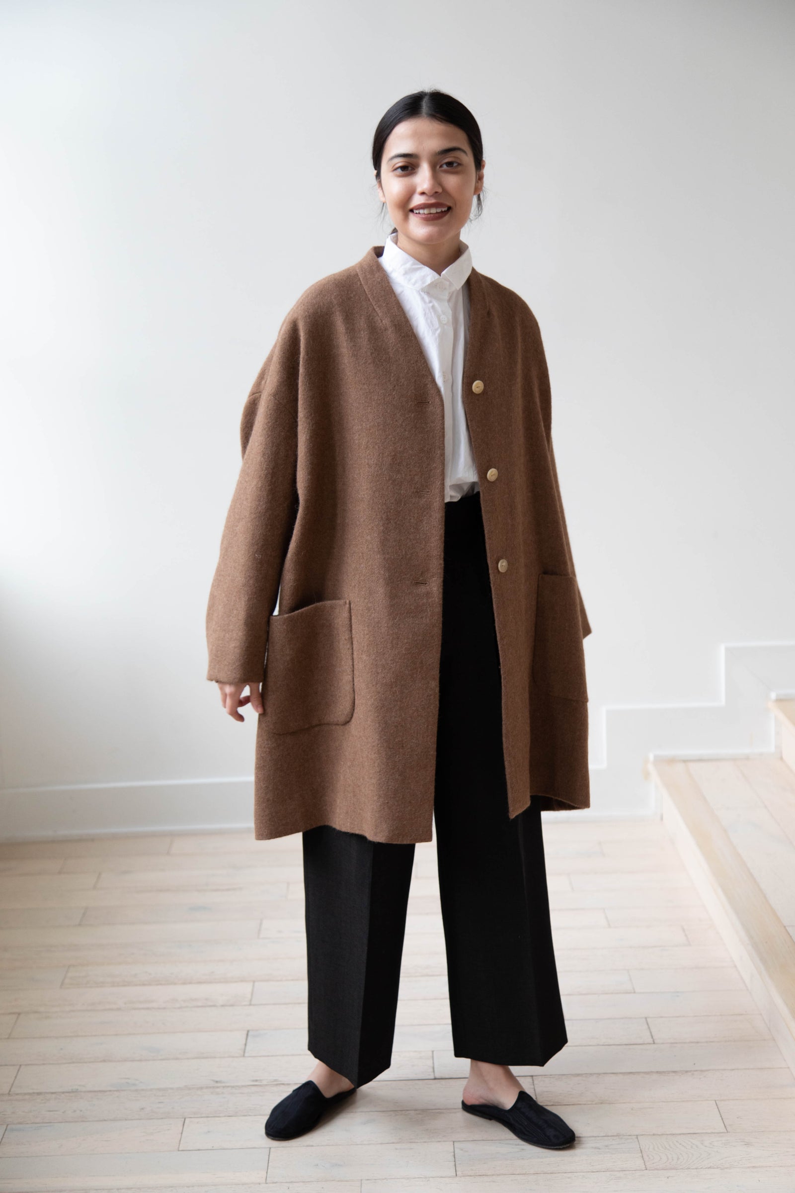 rennes — Arts & Science Robe Jacket in Alpaca