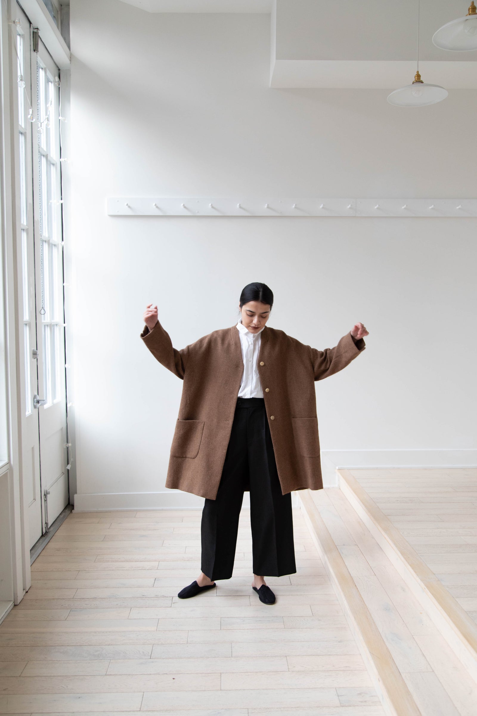 rennes — Arts & Science Robe Jacket in Alpaca