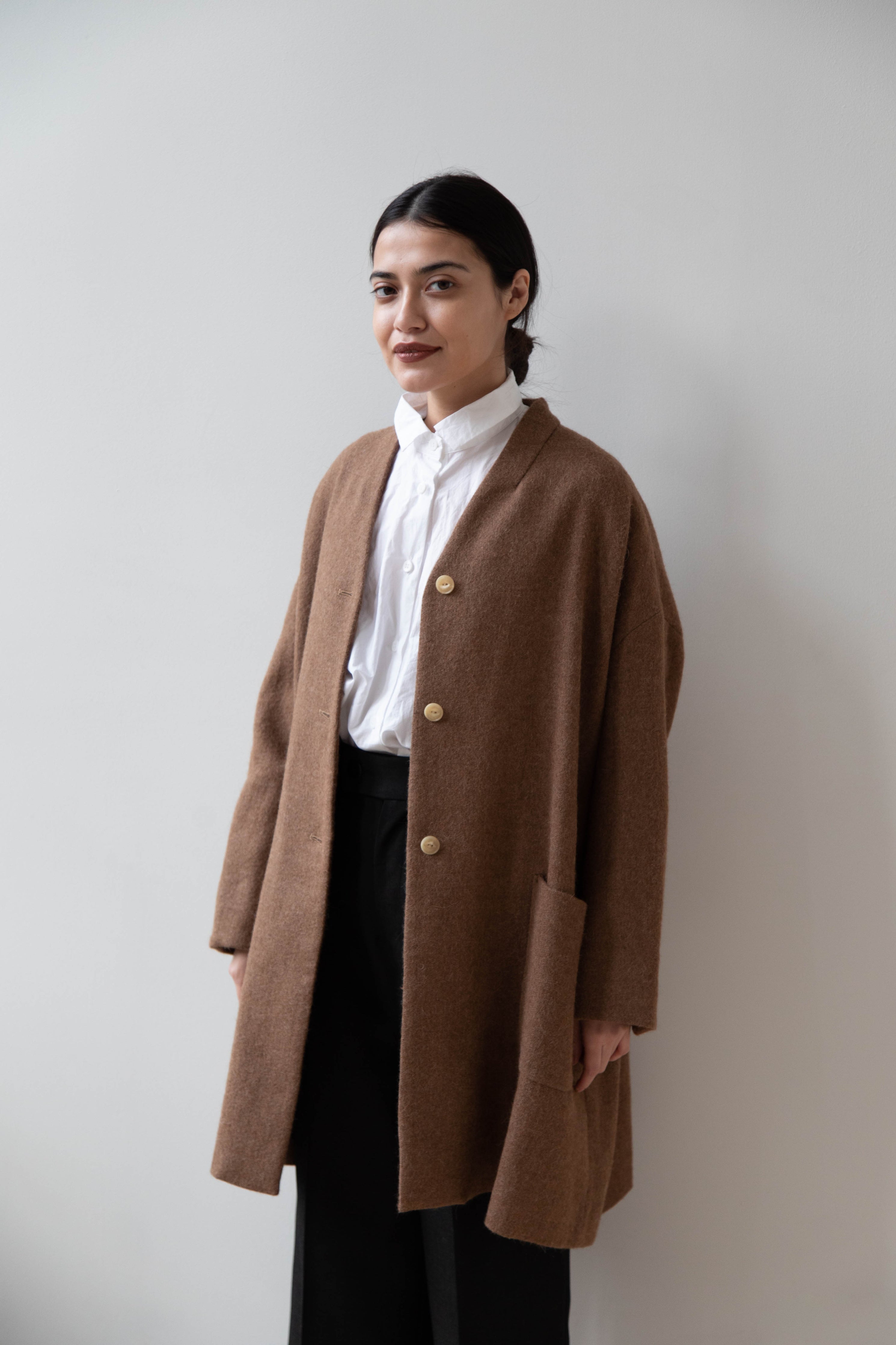 rennes — Arts & Science Robe Jacket in Alpaca