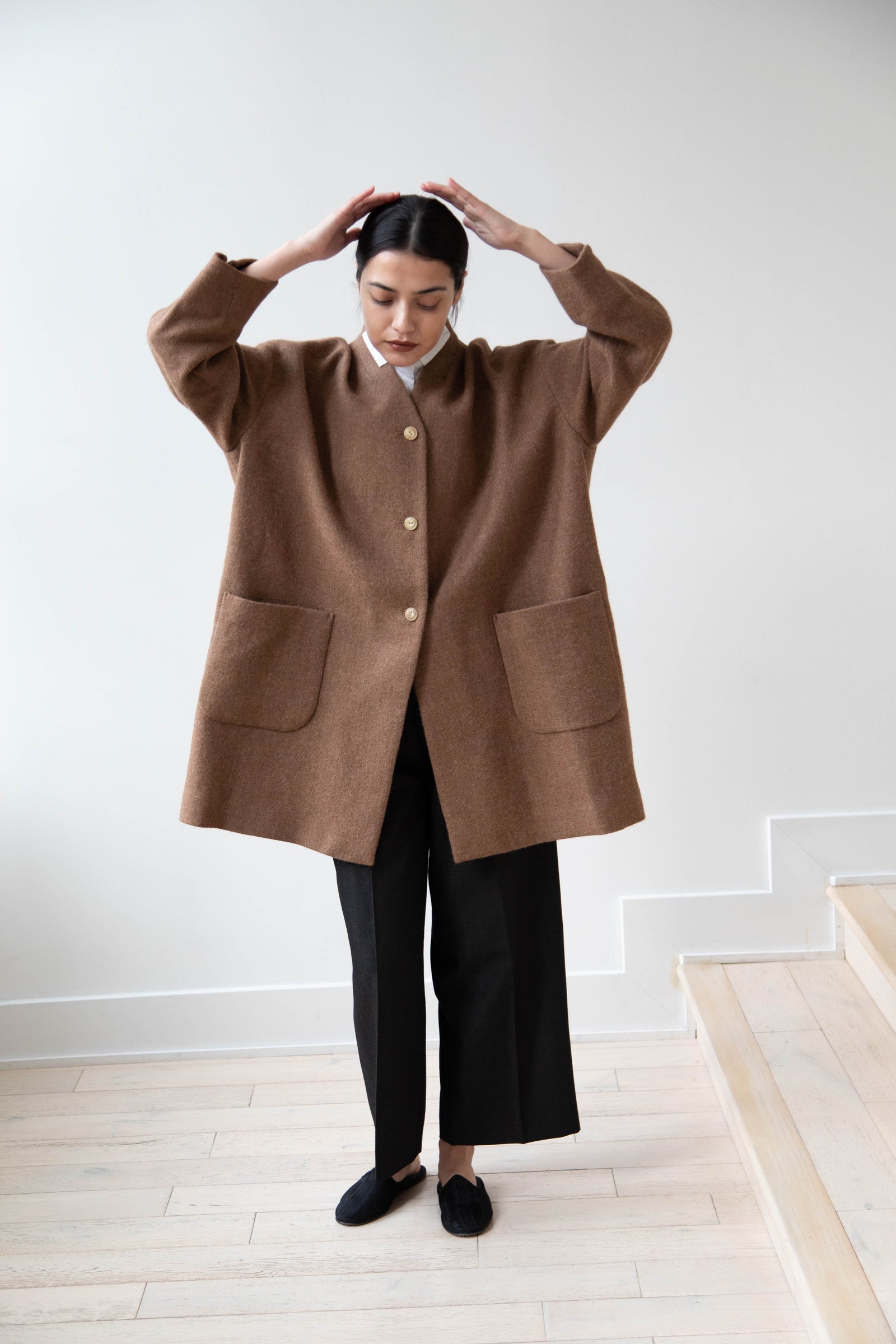 rennes — Arts & Science Robe Jacket in Alpaca