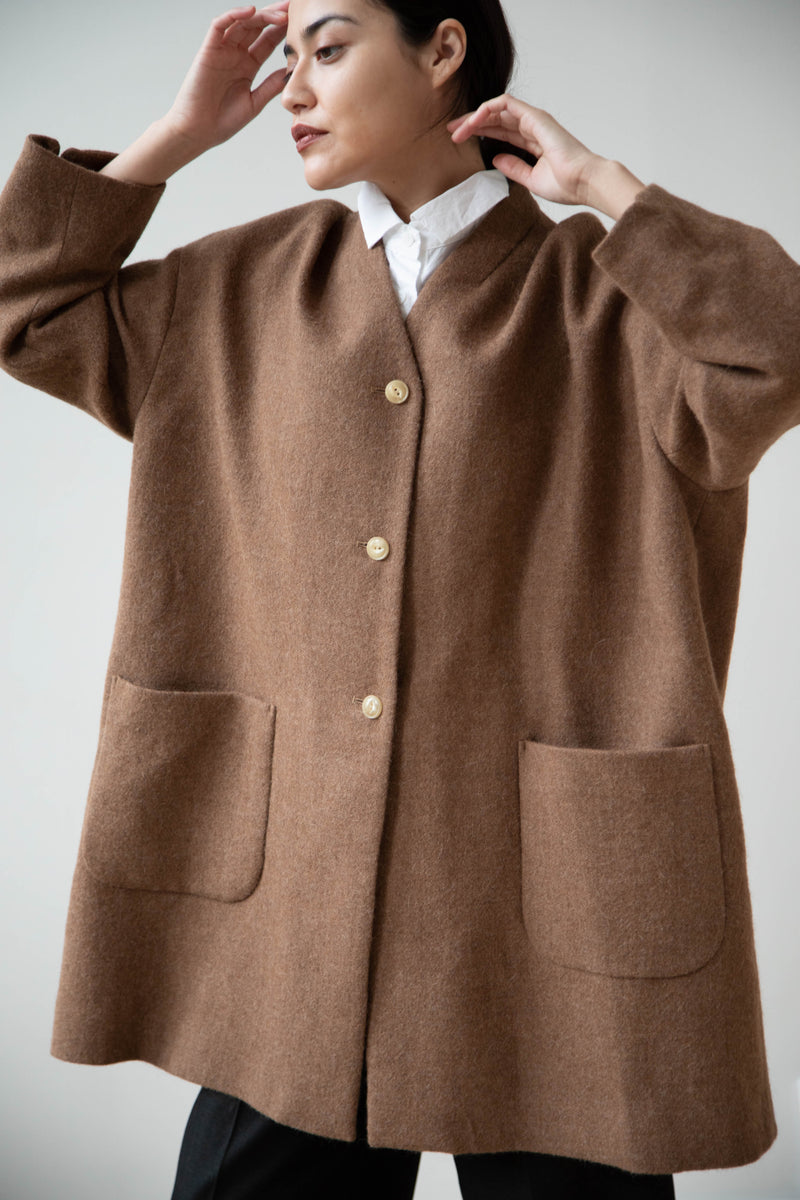 rennes — Arts & Science Robe Jacket in Alpaca